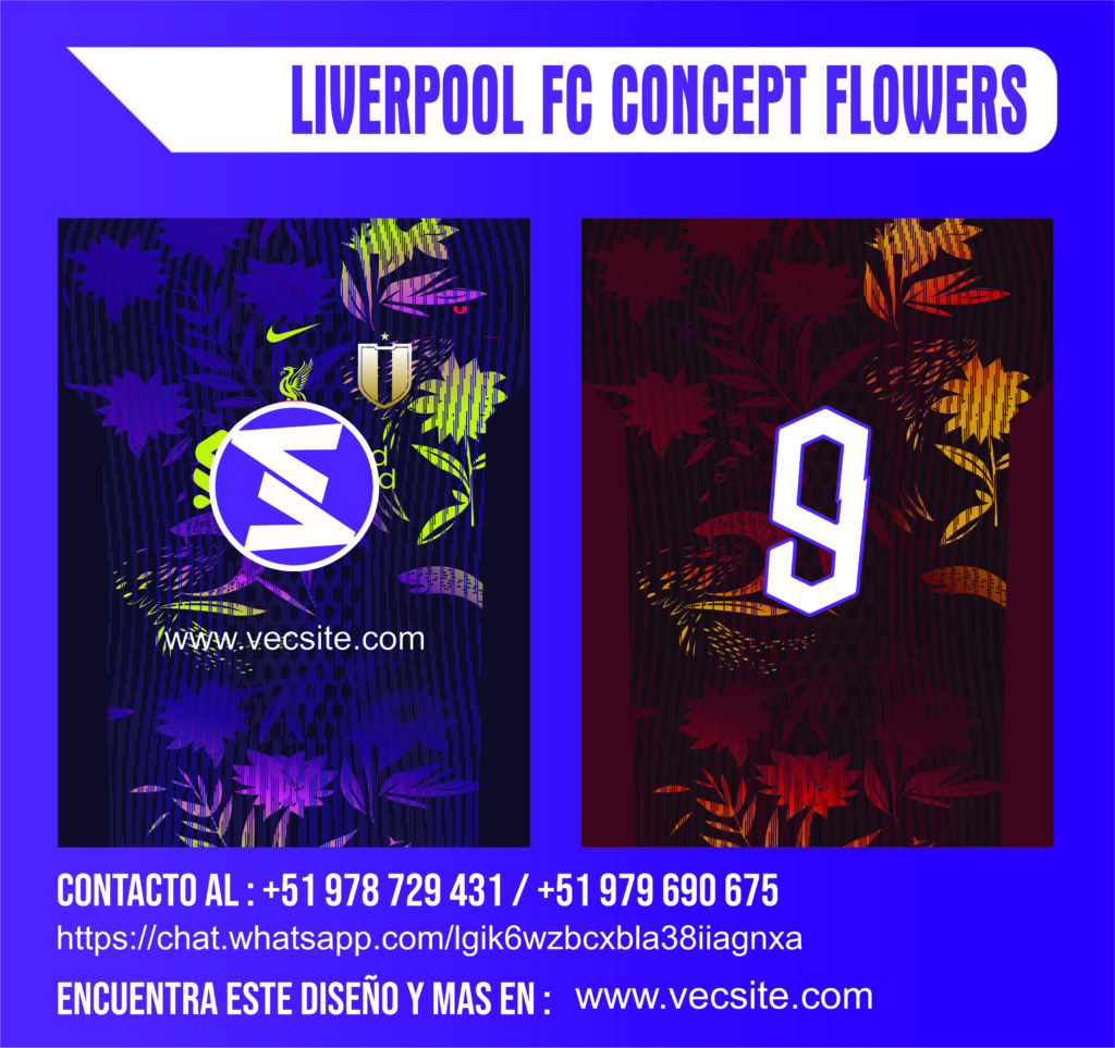 LIVERPOOL FC CONCEPT FLOWERS – VecSite