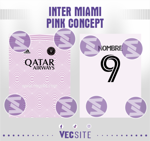 Inter Miami Pink Concept - VecSite