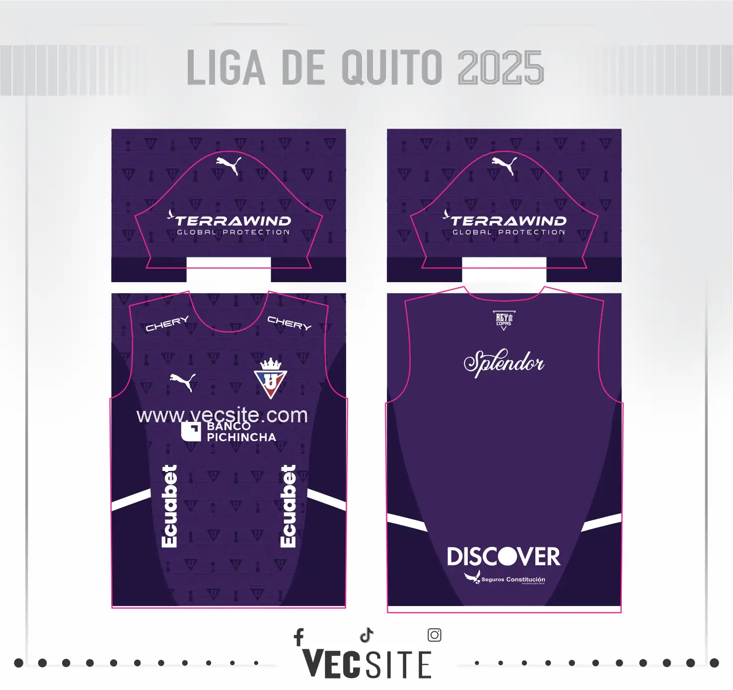 Liga De Quito Puma 2025 - VecSite